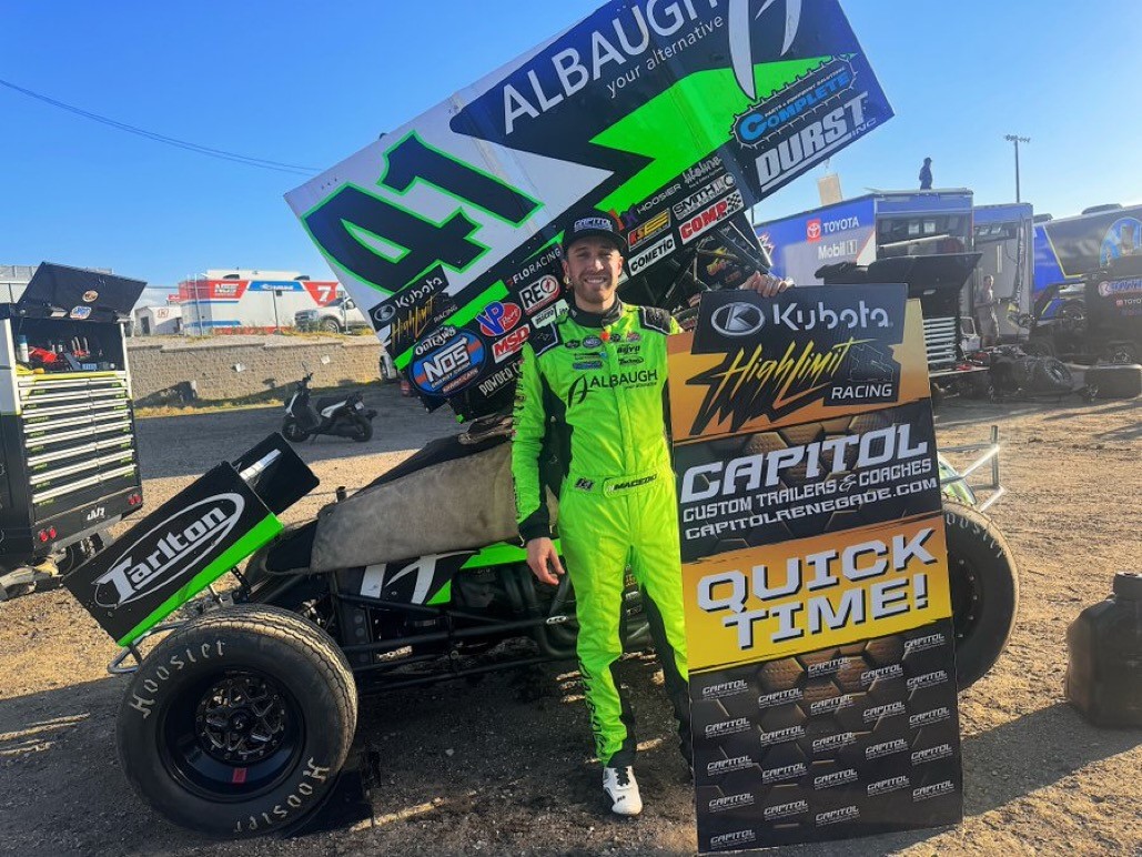 PUSHING THE LIMITS: CARSON MACEDO SETS QUICK TIME AT EAGLE RACEWAY ...